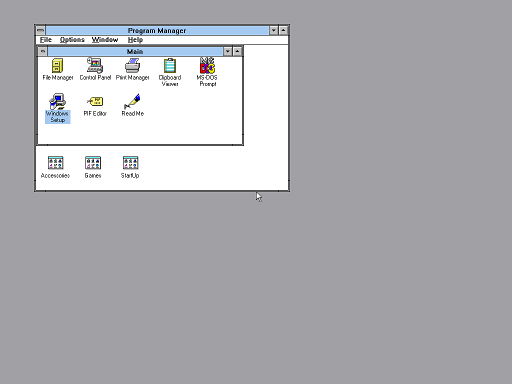 Windows 3.1 - WinStory Wiki