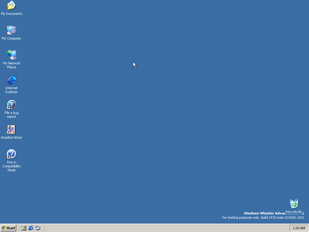 Windows Server 2003 Build 2433.1.main.010206-1822 - WinStory Wiki