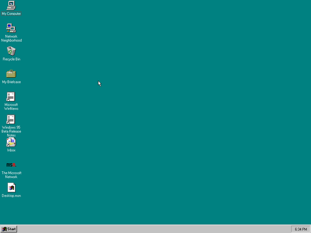 Windows 95 Build 405 - WinStory Wiki