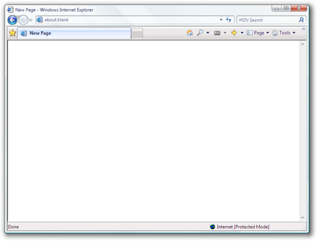 Internet Explorer 7 Build 5259.0 - WinStory Wiki
