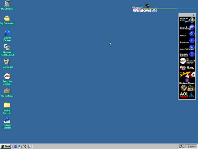 Windows 98 Build 1658 - WinStory Wiki