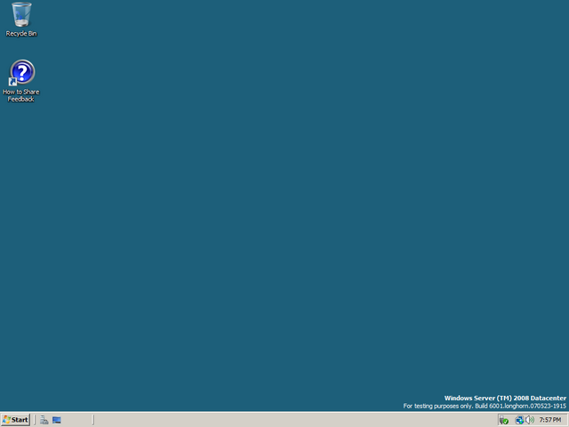 ‎Windows Server 2008 Build 6001.16528.longhorn.070523-1915 - WinStory Wiki